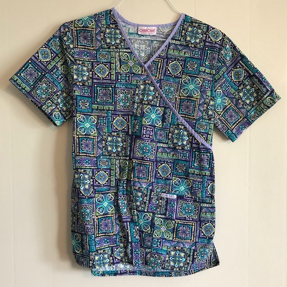 Cherokee | Tops | Small Cherokee Scrub Top | Poshmark